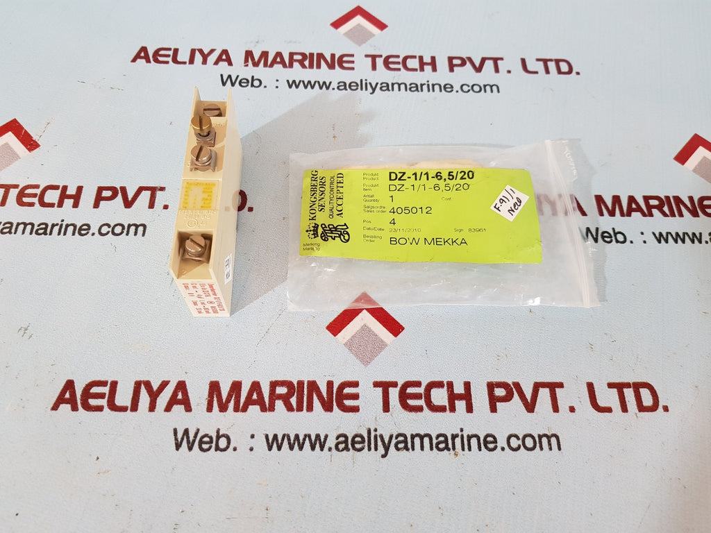 Autronica/Kongsberg dz-1/1-6,5/20 zenerbarrier – Aeliya Marine