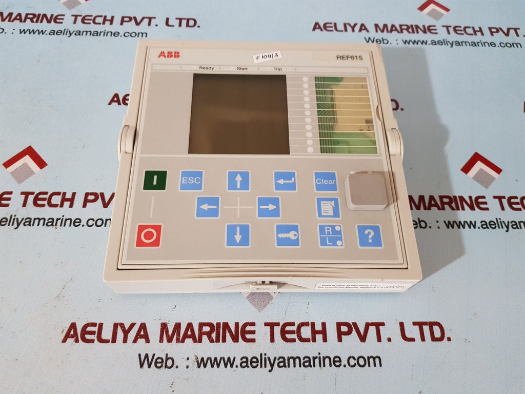 Abb ref615 feeder protection and control – Aeliya Marine