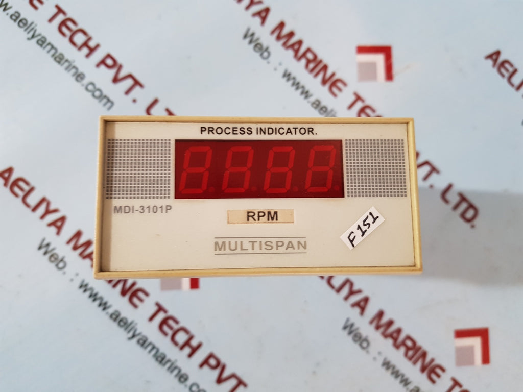 Multispan mdi-3101p process indicator – Aeliya Marine