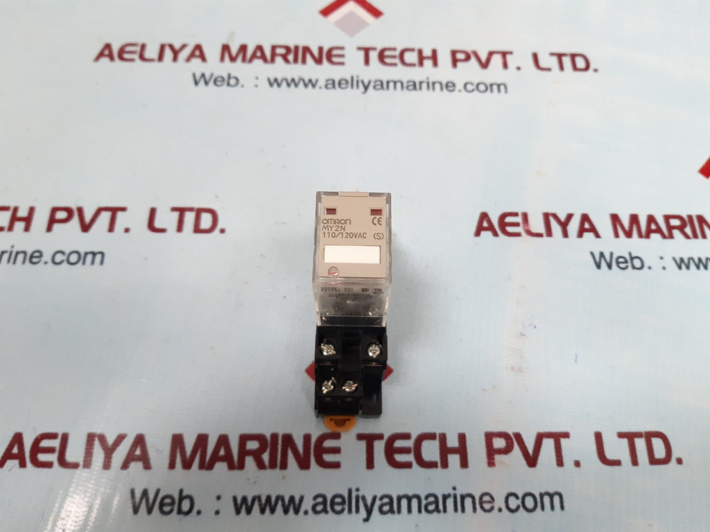 Set Of 4X Omron My2N Relay With Socket 2-m4X10 110/120Vac – Aeliya Marine