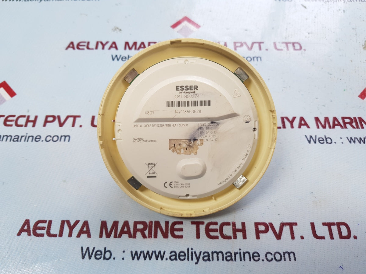Esser by Honeywell 02t-802374 smoke and heat detector – Aeliya Marine