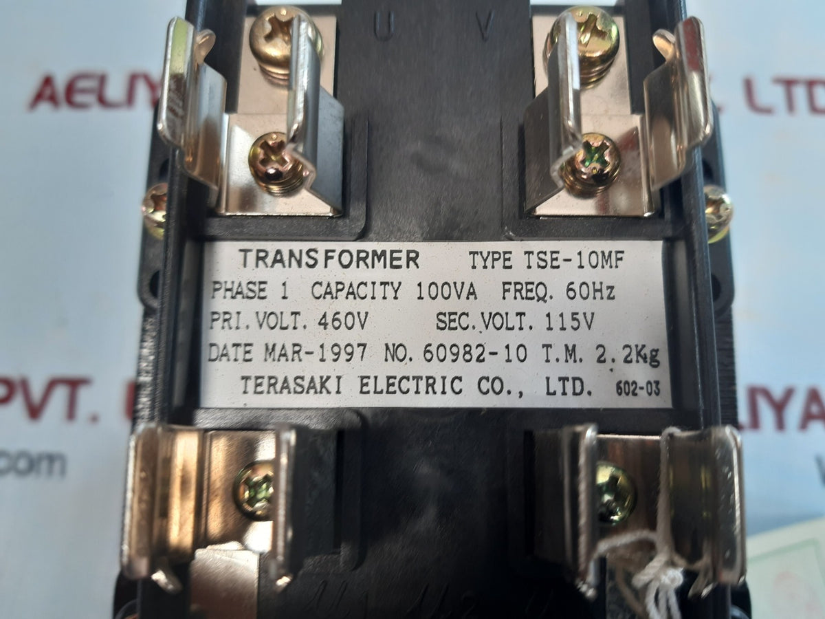 Terasaki electric tse-10mf transformer – Aeliya Marine