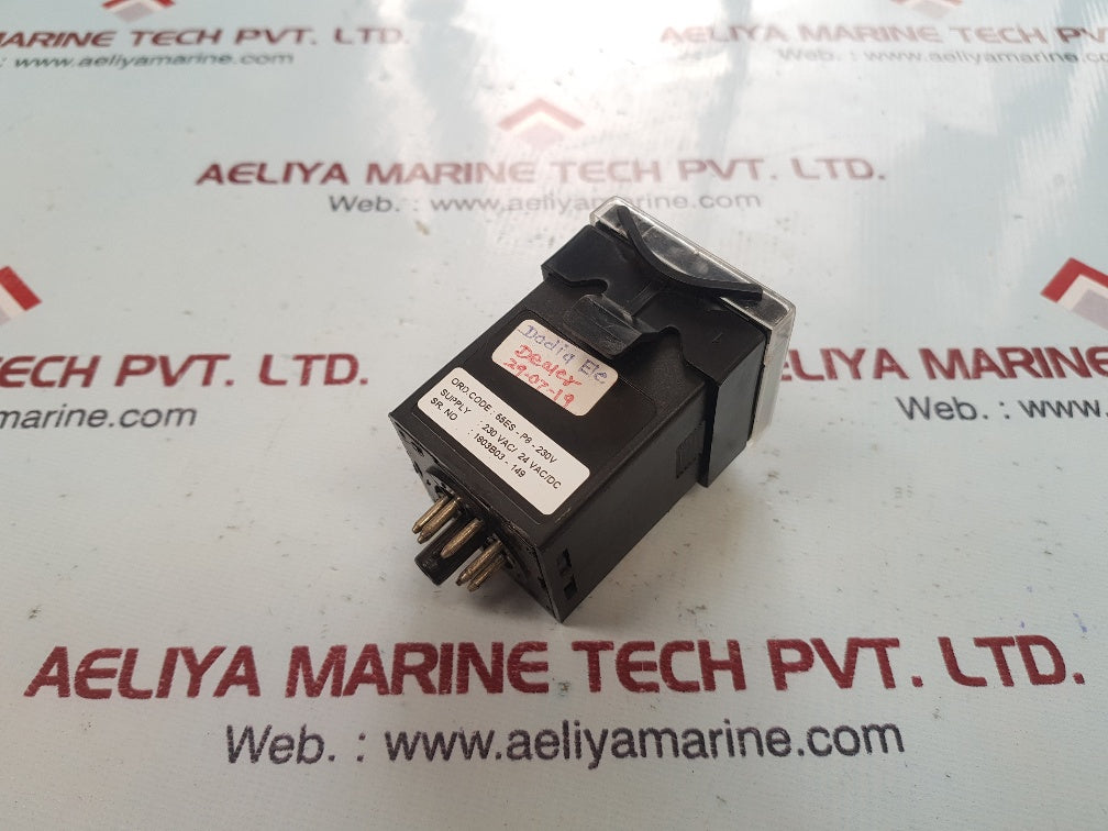 Selec 55es-p8-230 panel mounted timer – Aeliya Marine Tech Pvt. Ltd.
