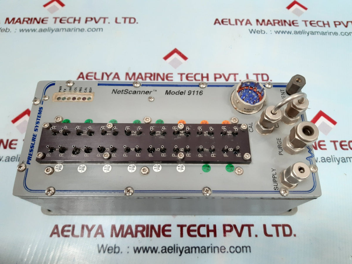 Pressure systems 9116 netscanner – Aeliya Marine