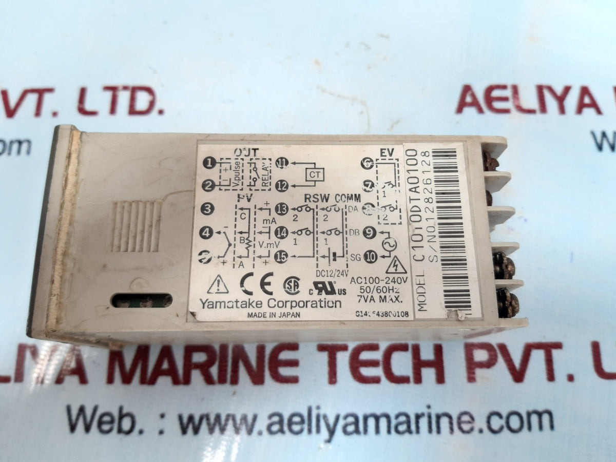 Yamatake sdc10 temperature controller ac100-240v – Aeliya Marine