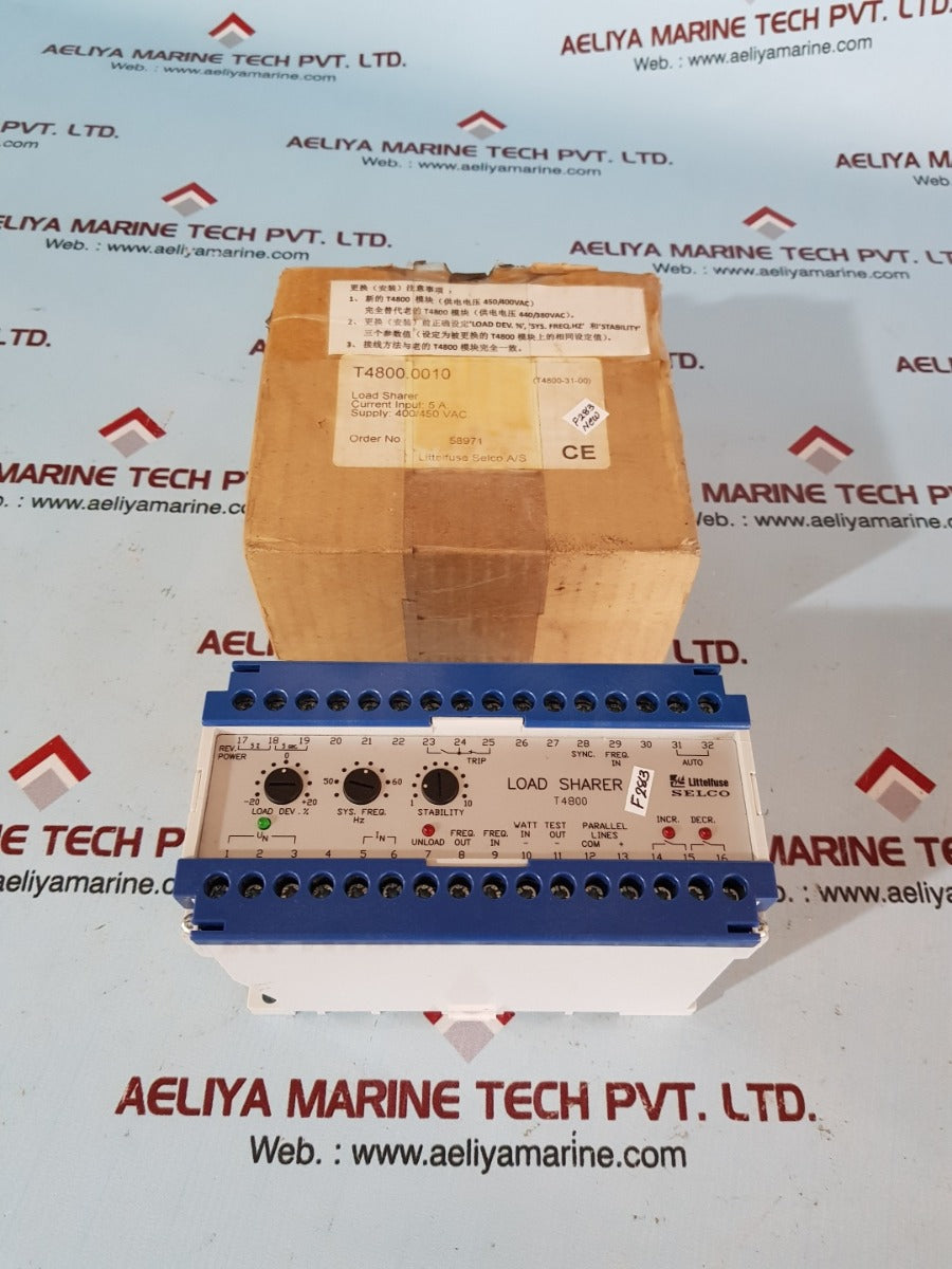 Selco t4800 load sharer t4800.0010 – Aeliya Marine