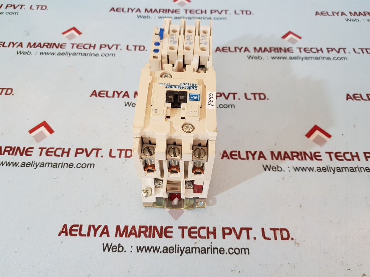Cutler-hammer ae16jno contactor with c306gn3 thermal overload relay ...