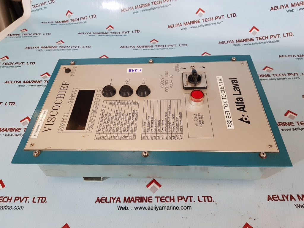 Alfa laval vcu-160 viscosity control unit – Aeliya Marine