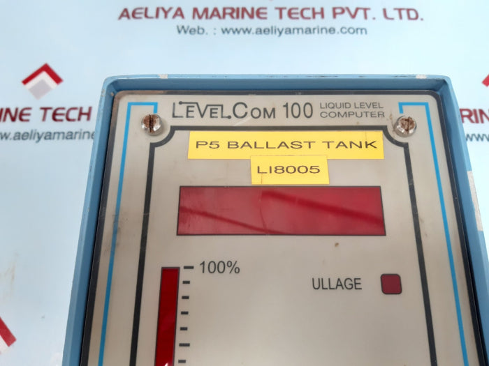 Tms level com 100 liquid level computer – Aeliya Marine