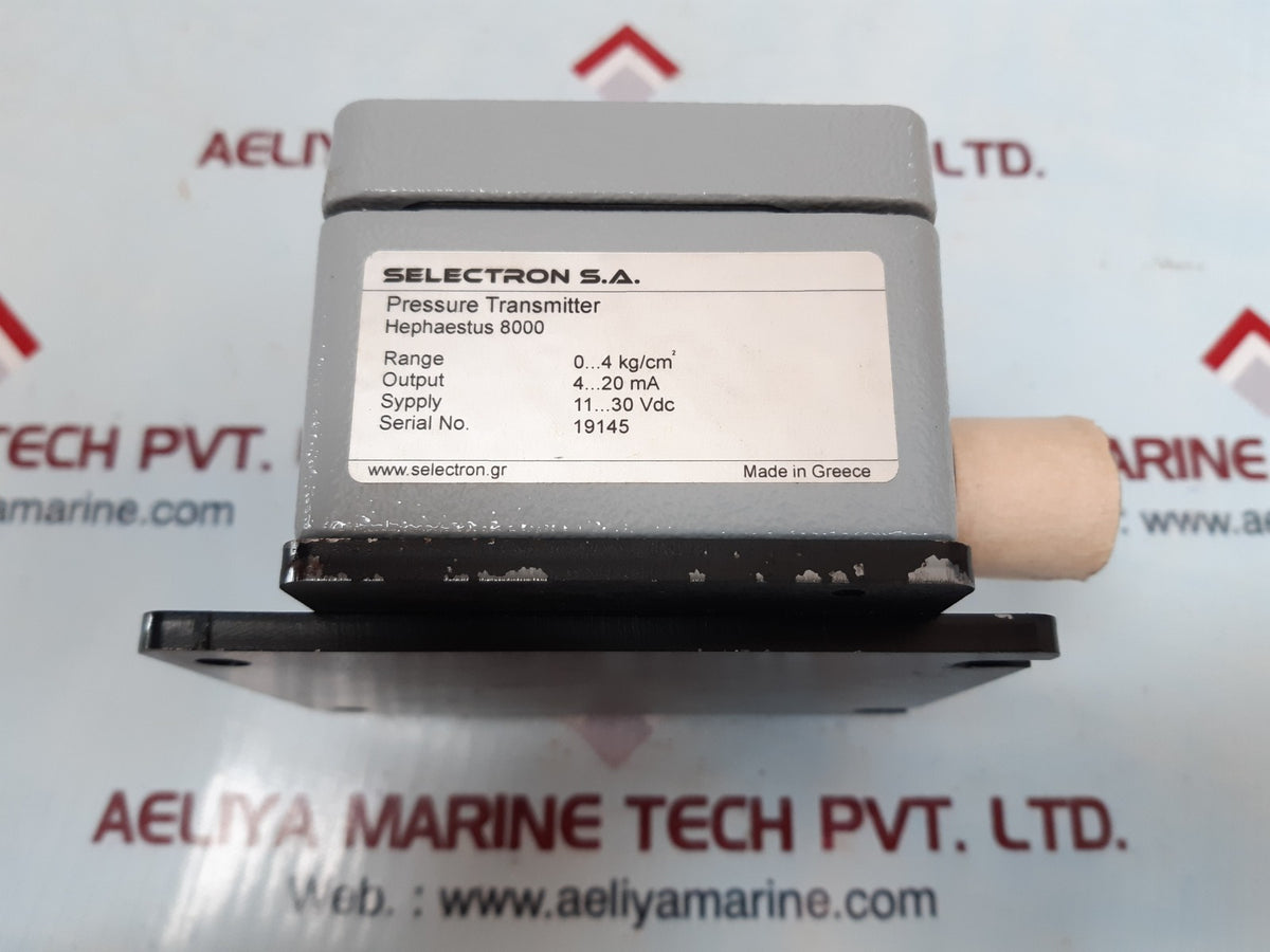 Selectron pressure transmitter – Aeliya Marine
