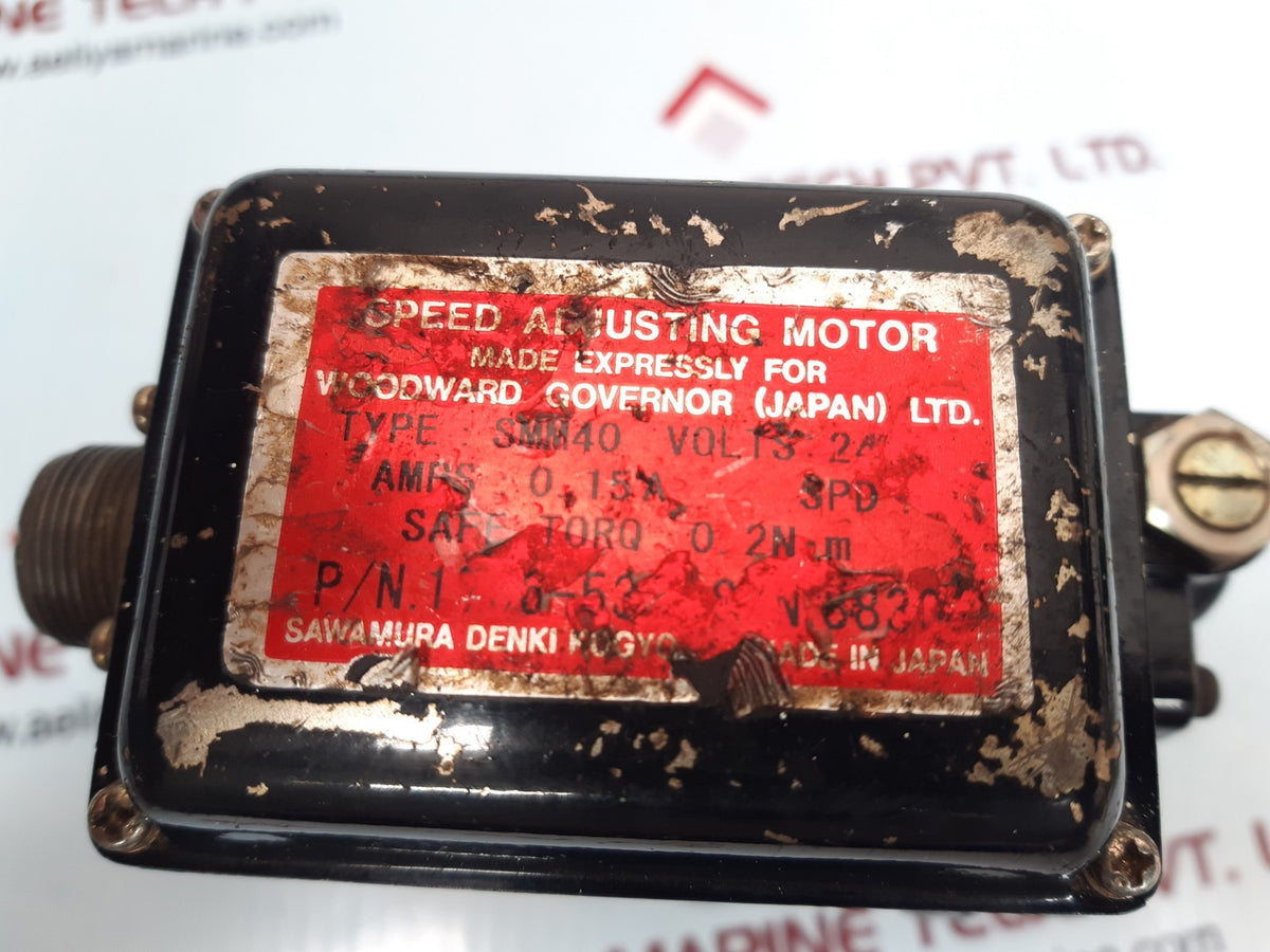 Woodward Smm40 Speed Adjusting Motor – Aeliya Marine