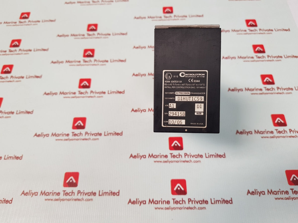 Controlotron 1011Hnfs Hi Precision Transducer – Aeliya Marine