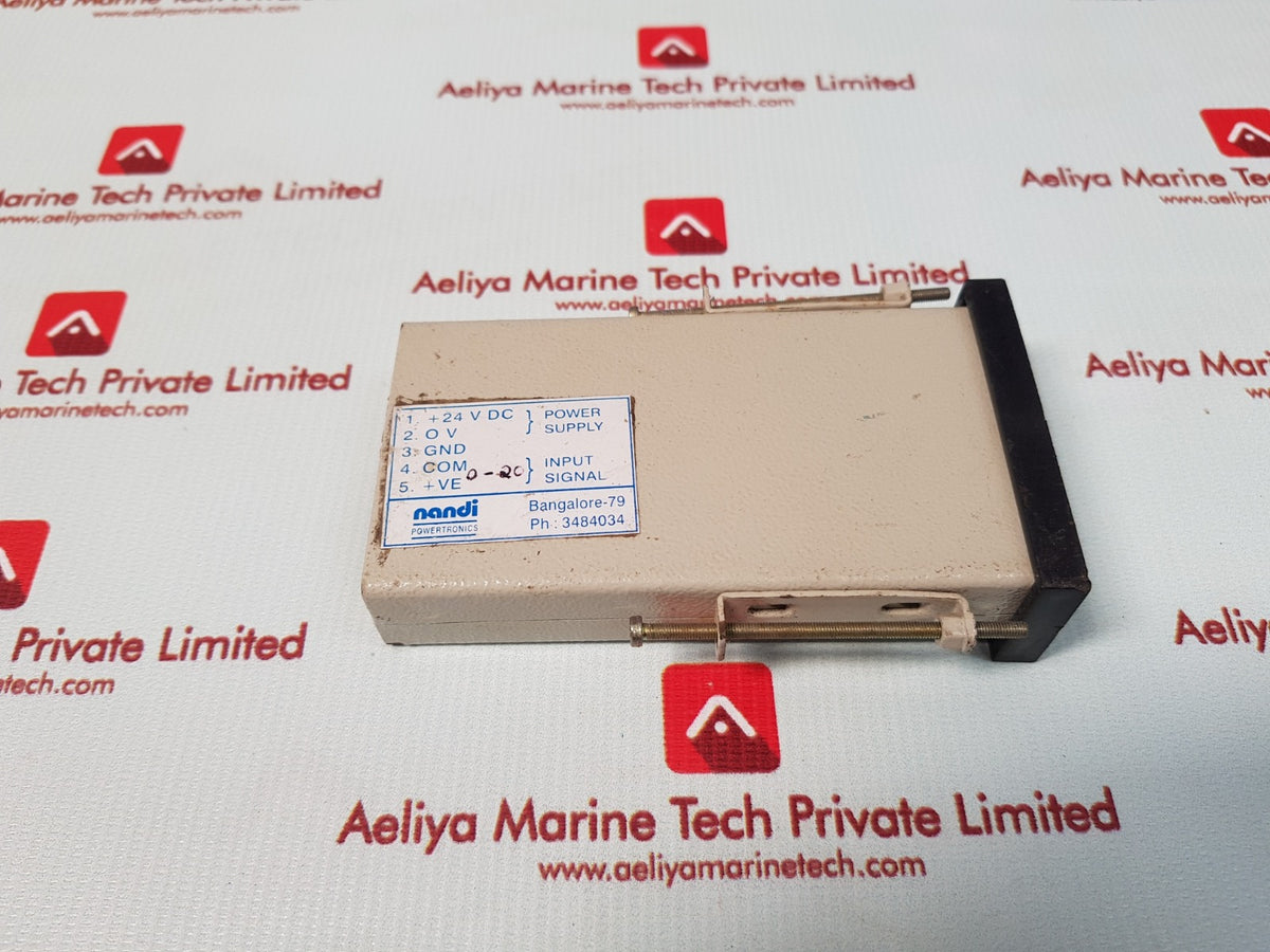 Nandi powertronics sl-04 spindle load indicator – Aeliya Marine