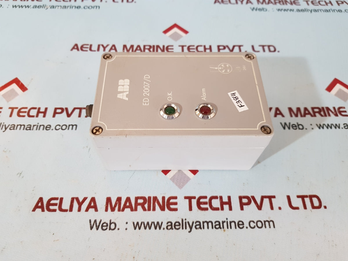 Abb ed 2007/d alarm control panel – Aeliya Marine