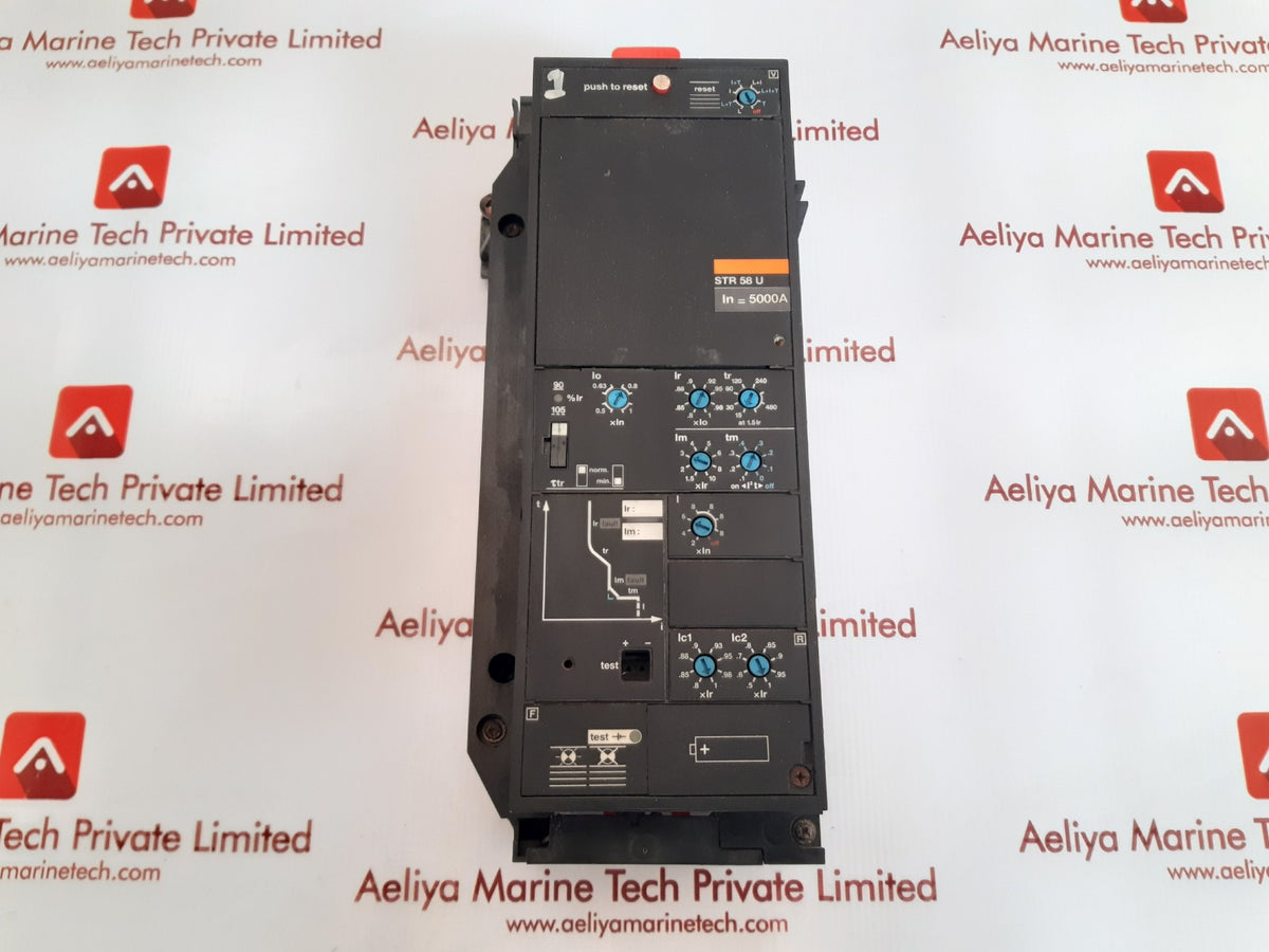 Merlin Gerin Str 58 U 5000A Circuit Breaker Control Unit 24 Vdc ...
