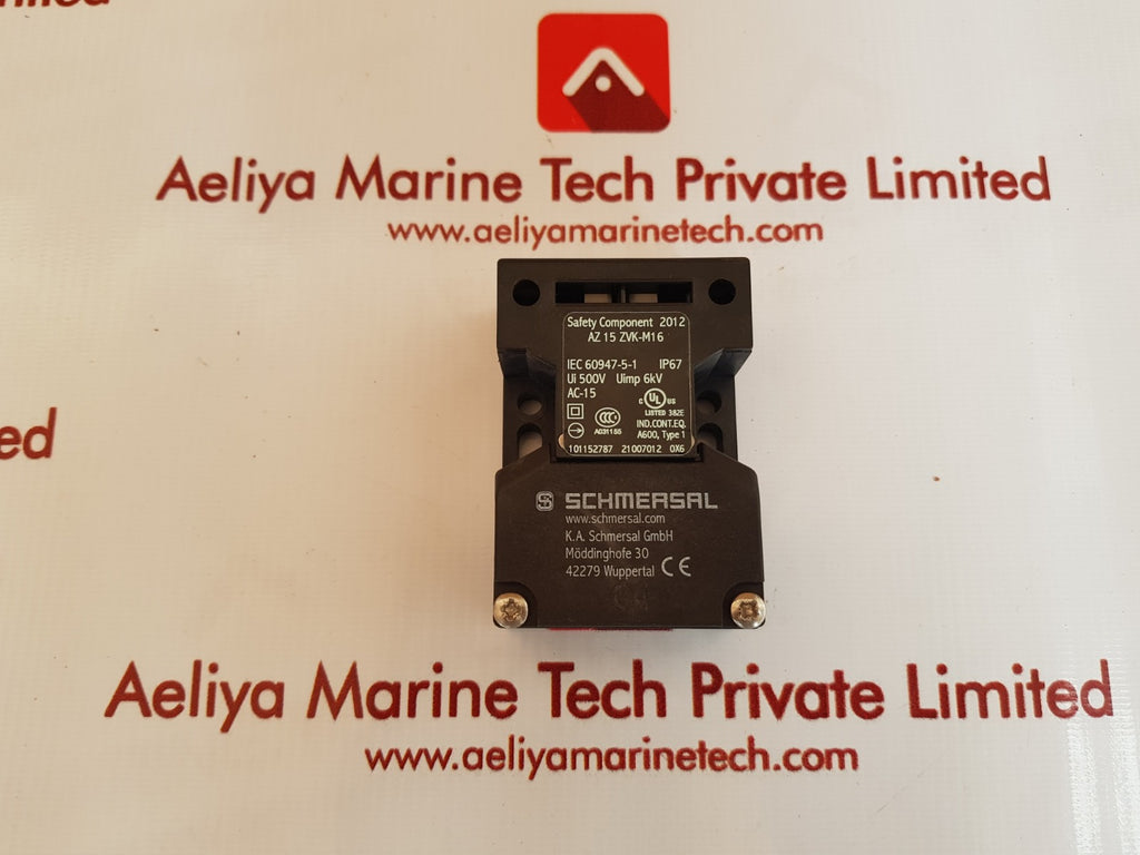 Schmersal Az 15 Zvk-m16 Safety Interlock Switch – Aeliya Marine