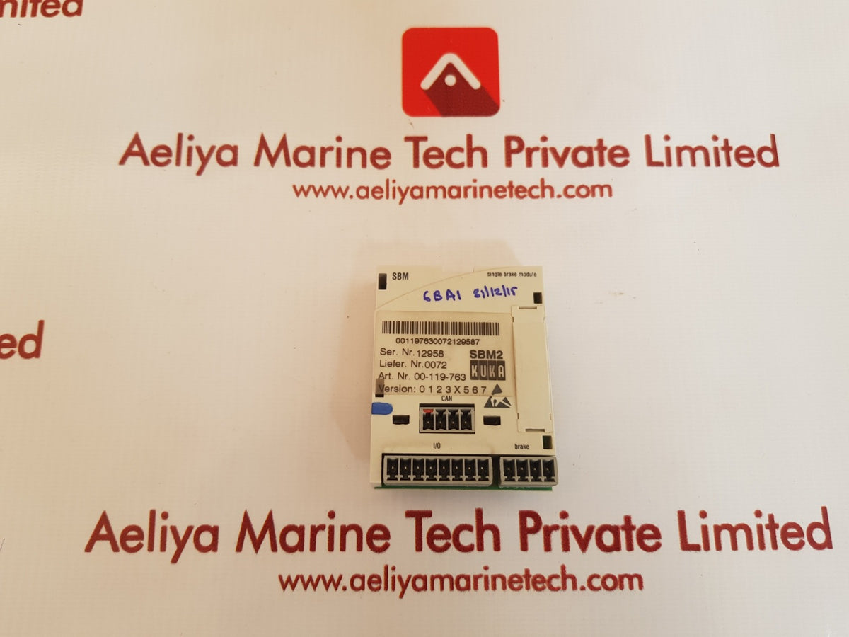 Kuka e93zbbs single brake module – Aeliya Marine