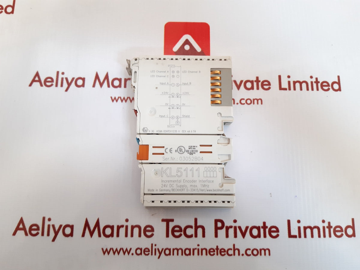 Beckhoff kl5111 incremental encoder interface – Aeliya Marine