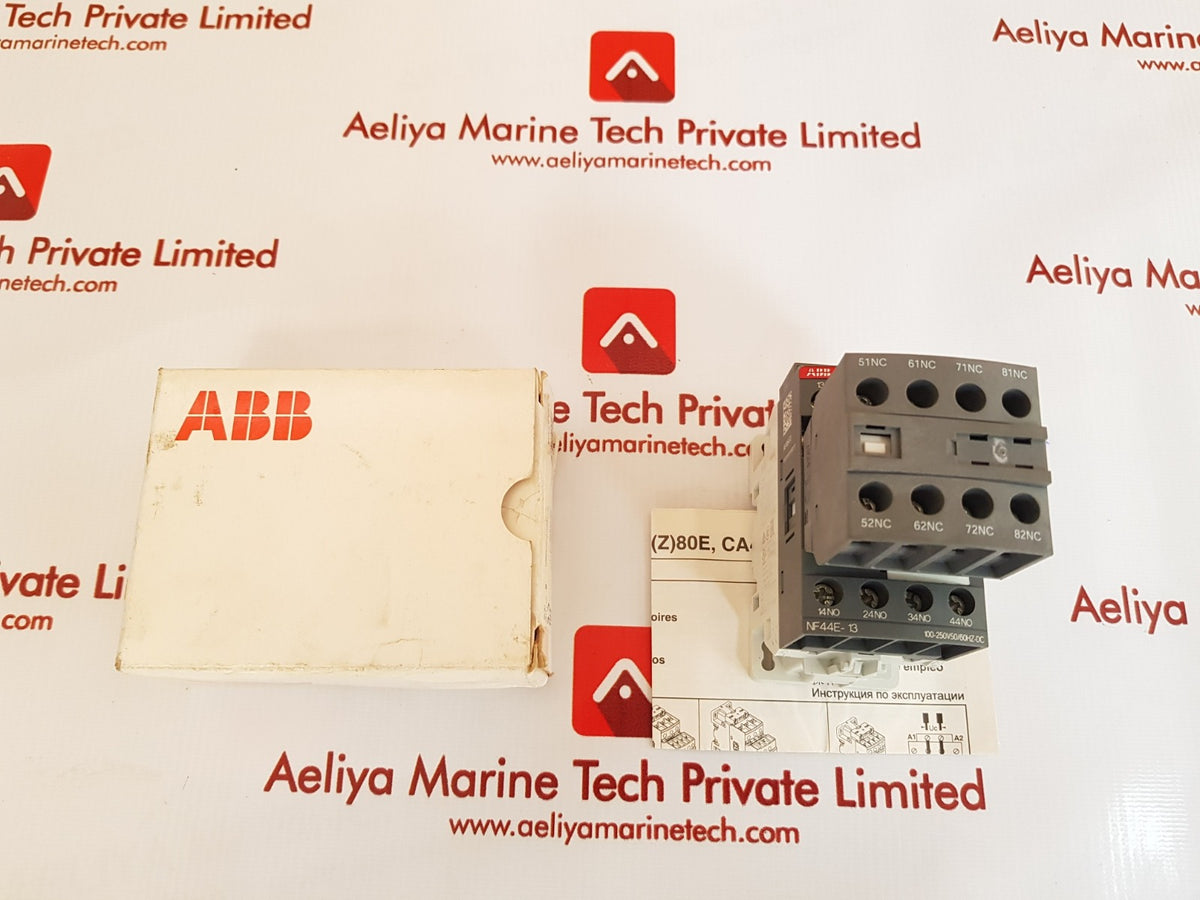 Abb nf44e-13 relay 100-250v50/60hz-dc coil – Aeliya Marine