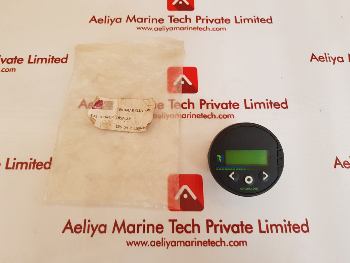 Tekomar rm display 1001 monochrome lcd display 251007020 – Aeliya Marine