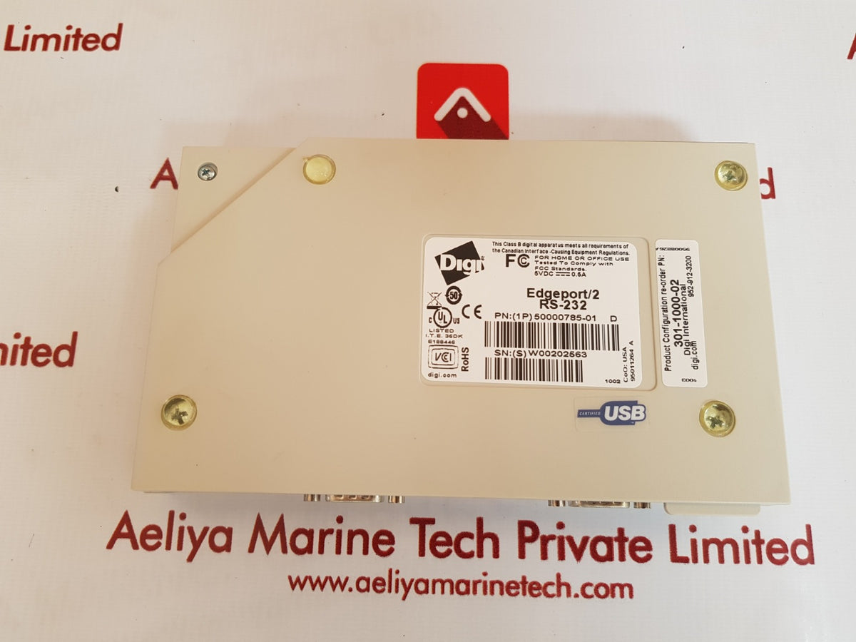 Digi edgeport/2 rs-232 usb converter (1p)50000785-01 d – Aeliya Marine