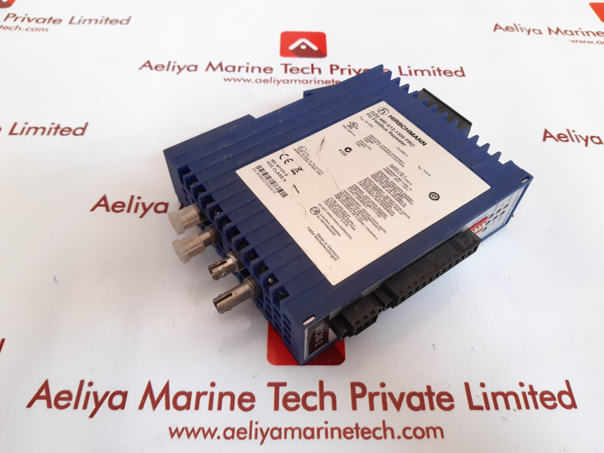 Hirschmann ozd 485 g12-1300 pro fo fieldbus repeater – Aeliya Marine