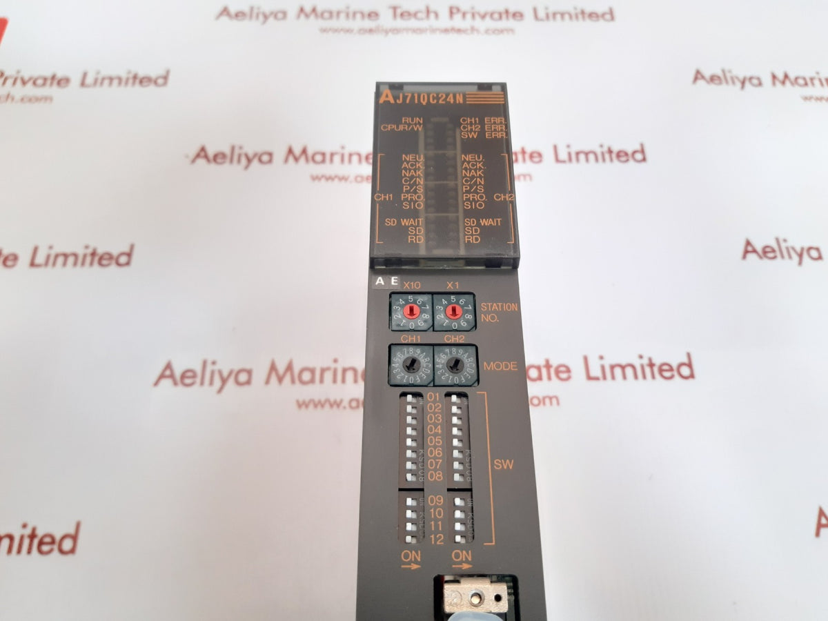 Mitsubishi aj71qc24n serial communication module – Aeliya Marine Tech ...