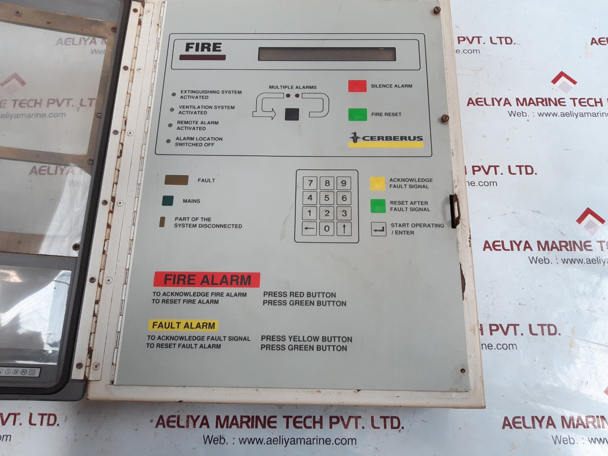 Cerberus Cba 2000 Fire Alarm System – Aeliya Marine