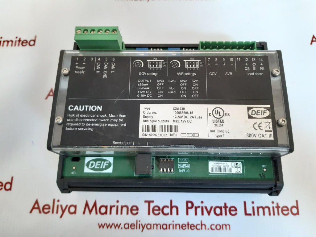 Deif iom230 I/O module – Aeliya Marine