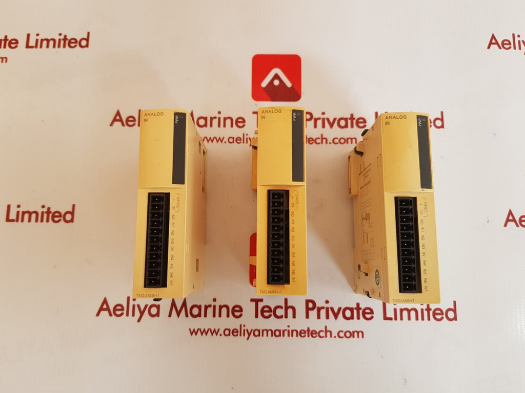 Schneider modicon tm2ami8ht analog input module – Aeliya Marine