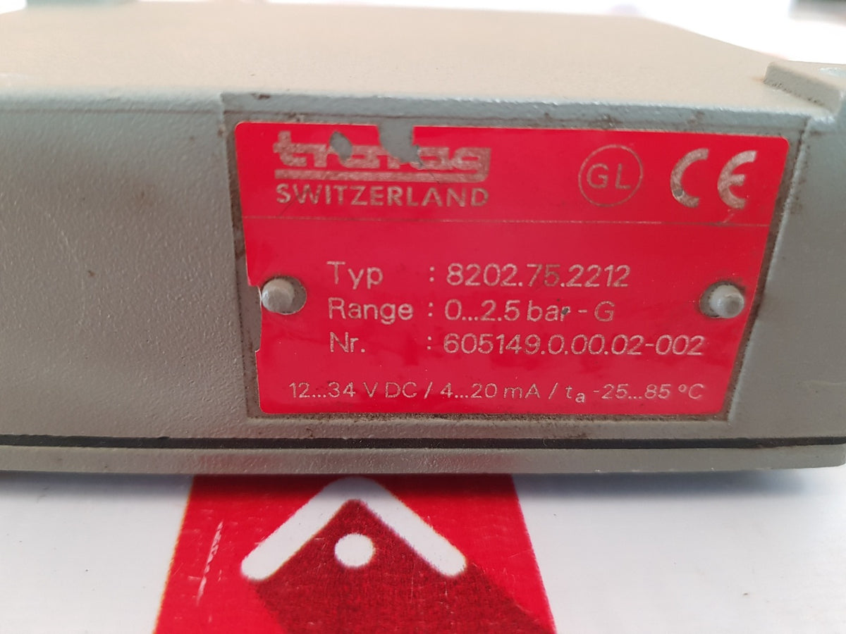Trafag 8202.75.2212 pressure transmitter – Aeliya Marine