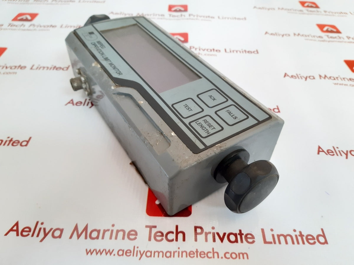 Aanderaa mipeg operation limit monitor – Aeliya Marine