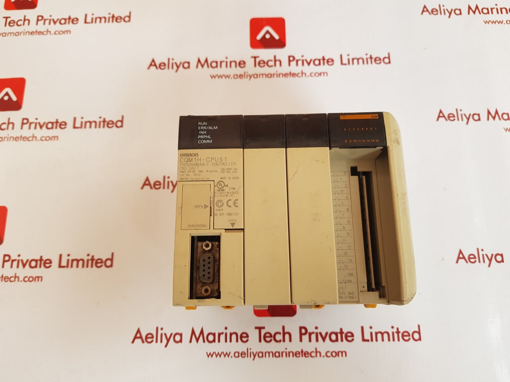 Omron cqm1h-cpu51 programmable controller cpu unit – Aeliya Marine