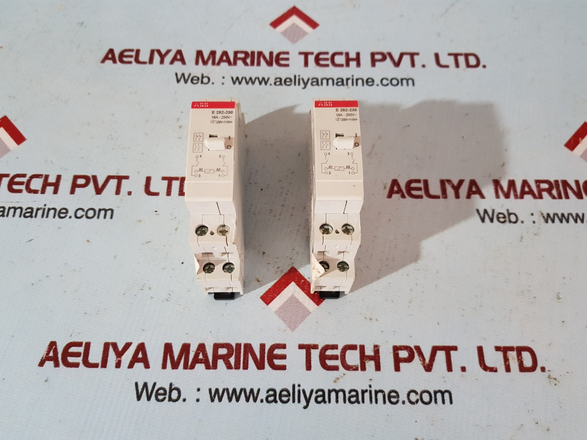 Abb e 252-230 latching relay – Aeliya Marine