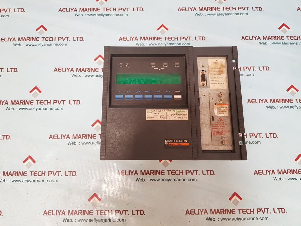 schneider merlin gerin sepam 2000 protection relay sepam 2025(Display ...