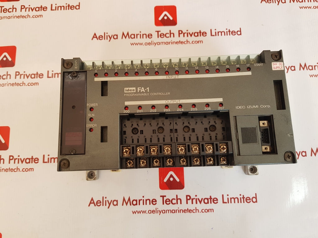 Idec pfa-1c24rdc programmable controller – Aeliya Marine