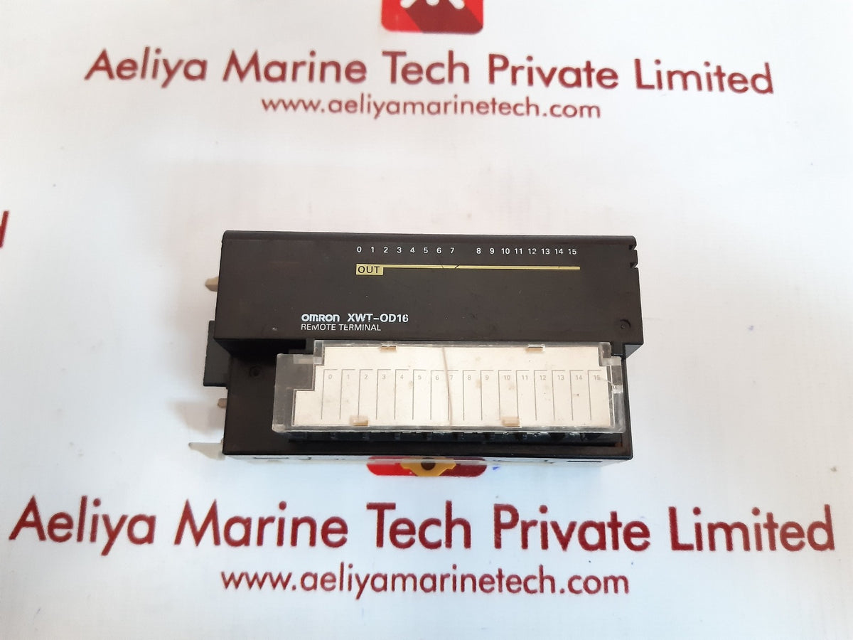 Omron xwt-od16 remote terminal – Aeliya Marine