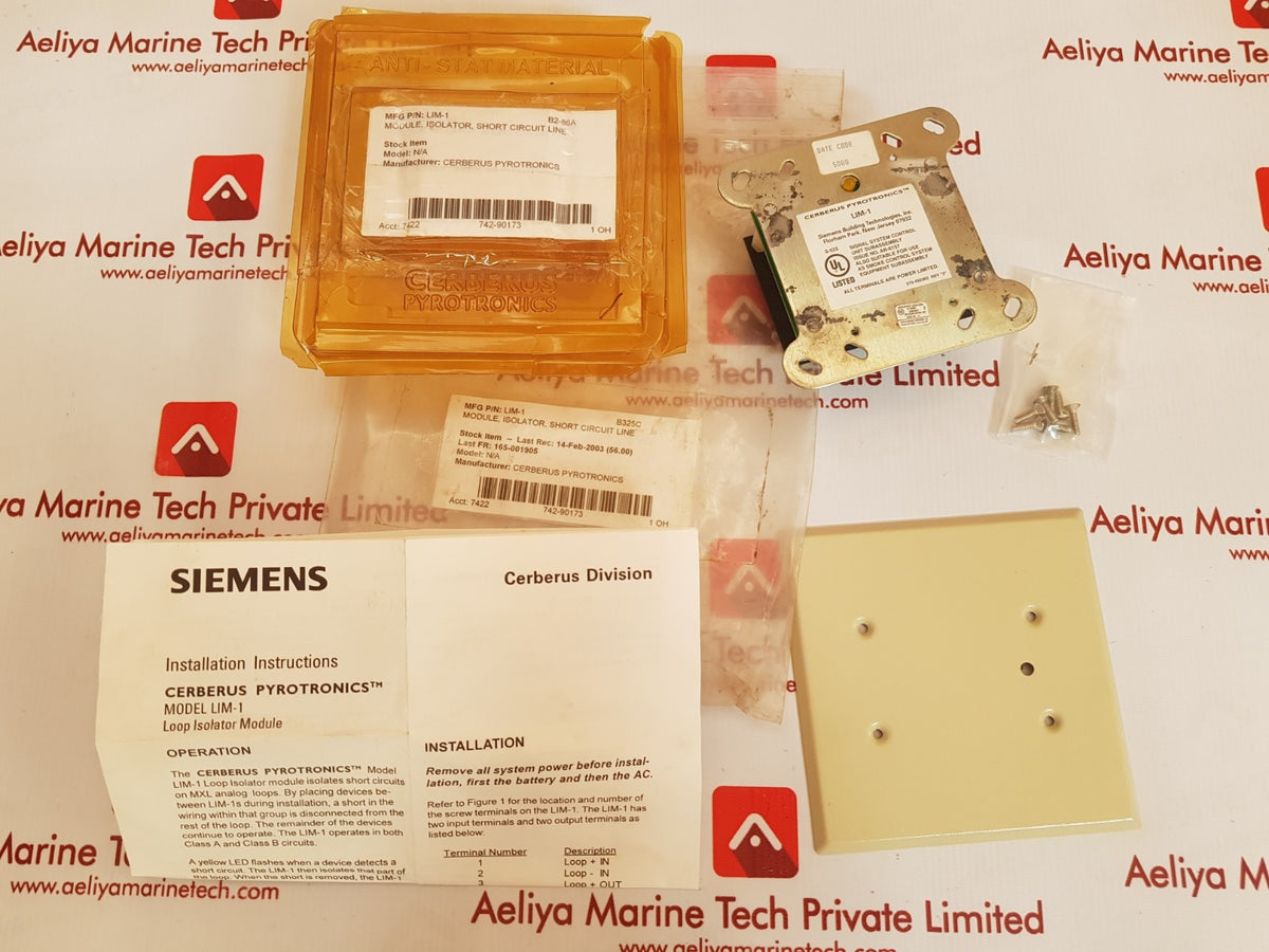 Siemens lim-1 line isolation module – Aeliya Marine