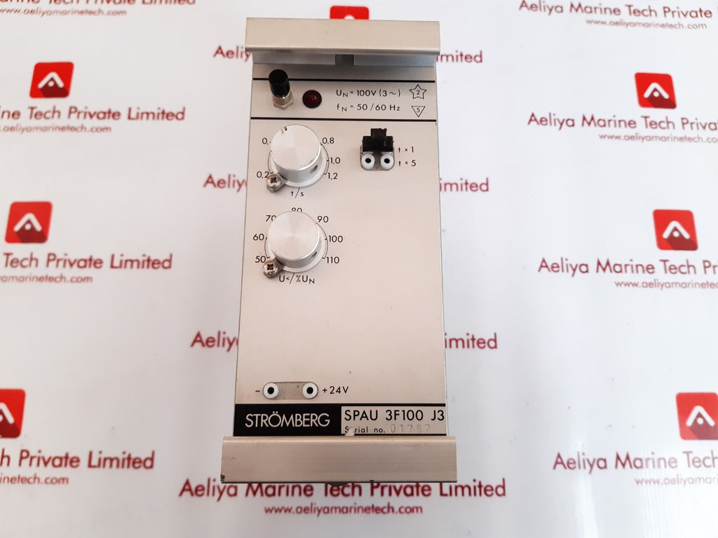 Stromberg spau 3f100 j3 +24v time relay – Aeliya Marine