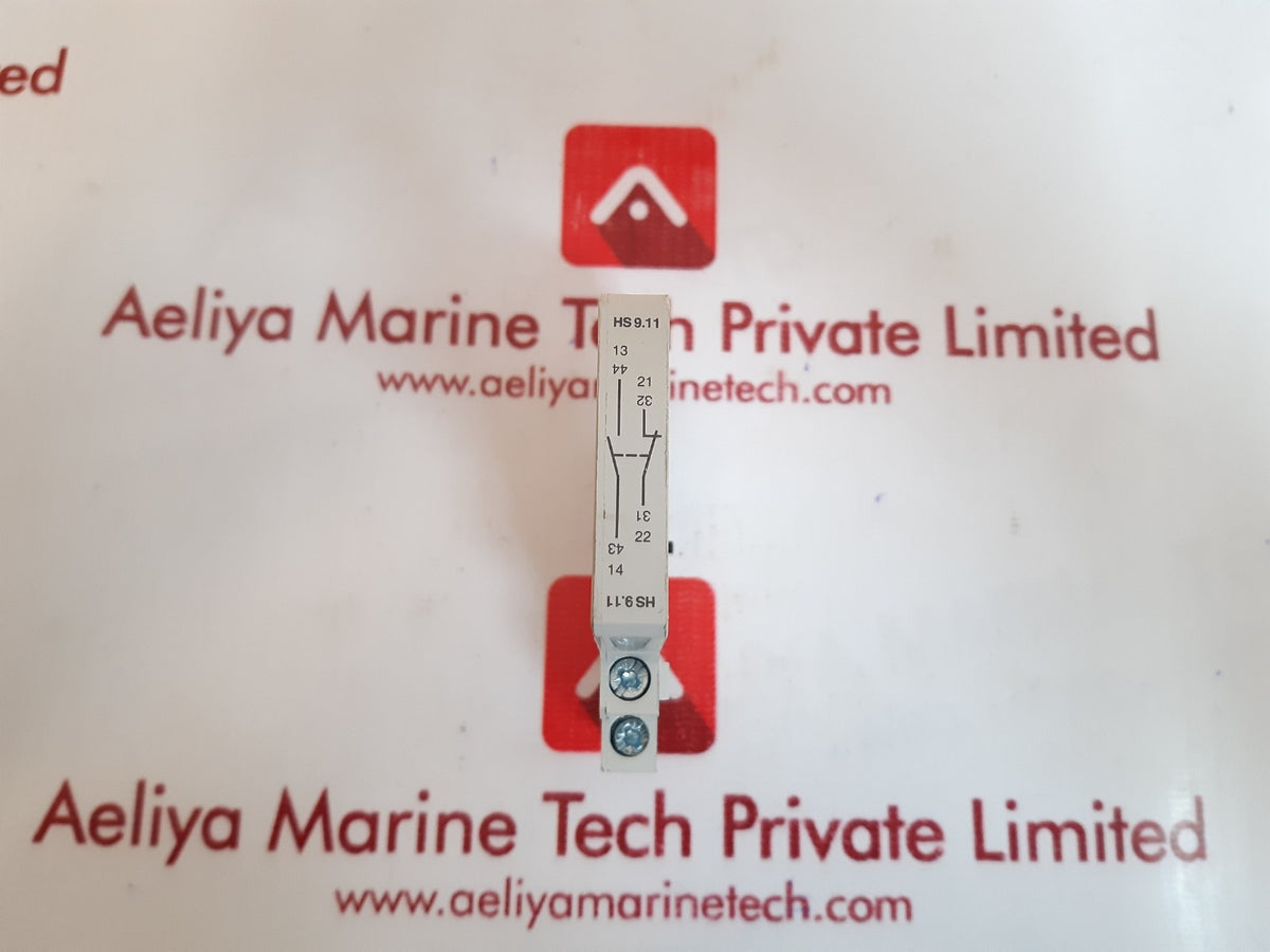 Aeg hs 9.11 auxiliary switch block – Aeliya Marine