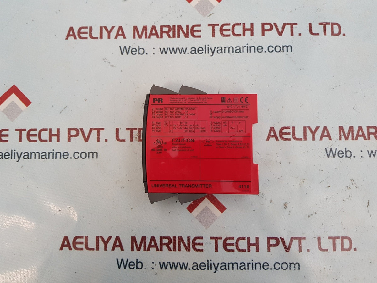 Pr 4116 universal transmitter 24-230vac/24-250vdc – Aeliya Marine