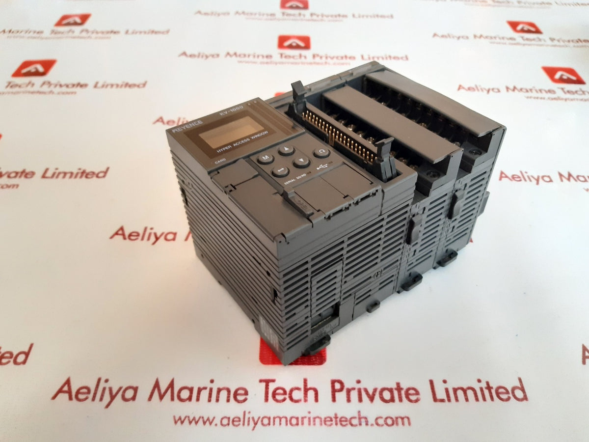 Keyence kv-1000 cpu module kv-b16xa ,kv-b16ta module – Aeliya Marine