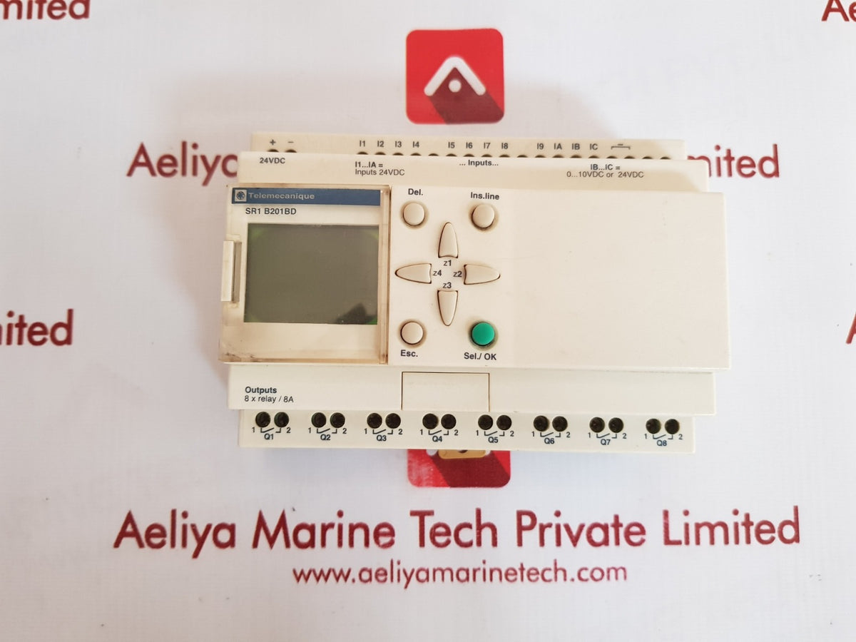 Schneider Electric Telemecanique Sr1 B201Bd Zelio Logic Compact Smart ...