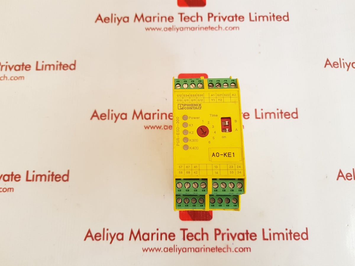 Phoenix psr-esd-300 safety relay – Aeliya Marine