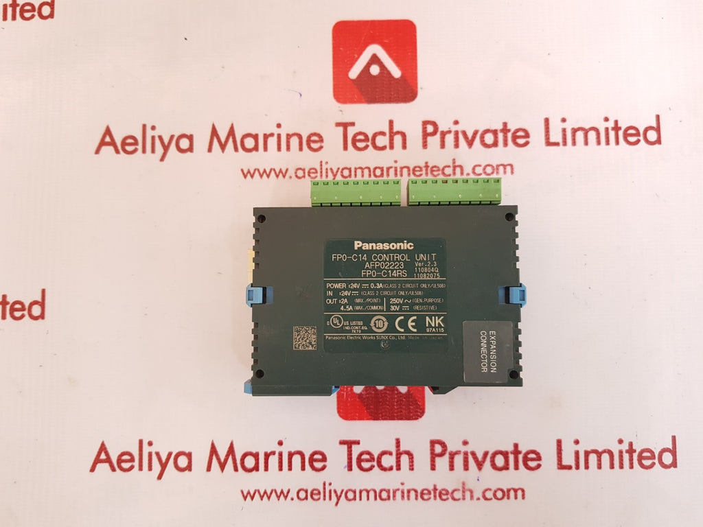Panasonic fp0-c14rs control unit ver.2.3 – Aeliya Marine