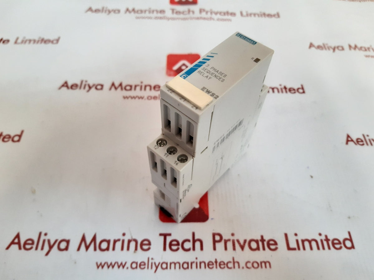 Crouzet ews2 3 phases sequences relay 84873004 – Aeliya Marine