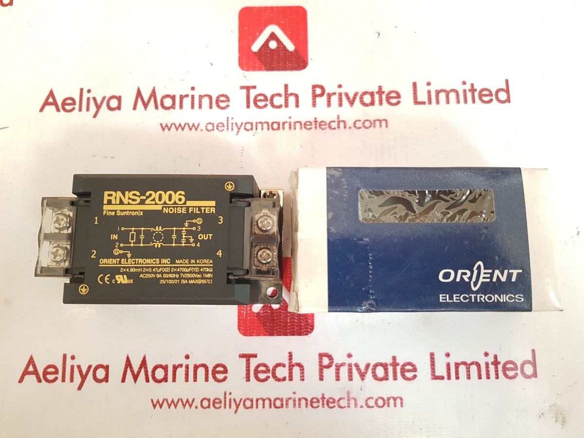 Orient rns-2006 power supply noise filter – Aeliya Marine