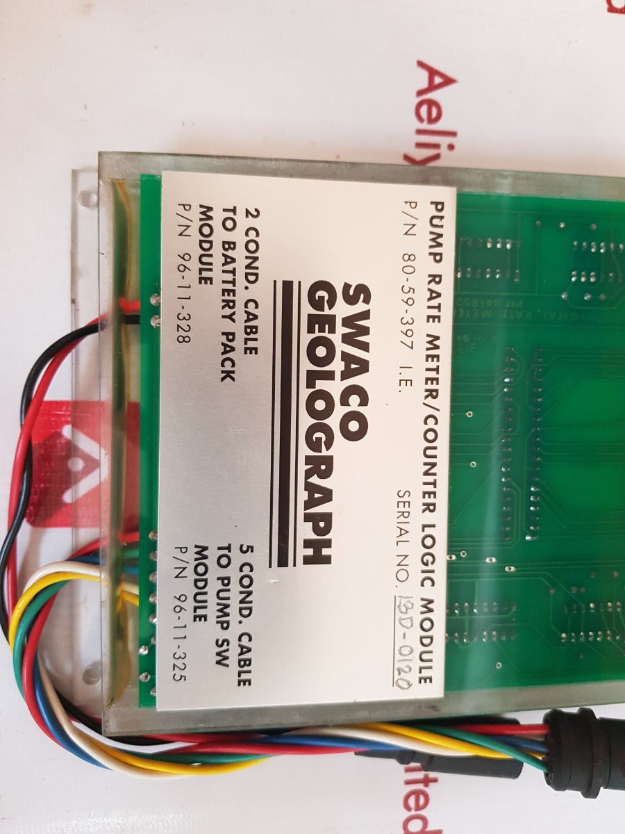Swaco geolograph 80-59-397 counter logic module – Aeliya Marine