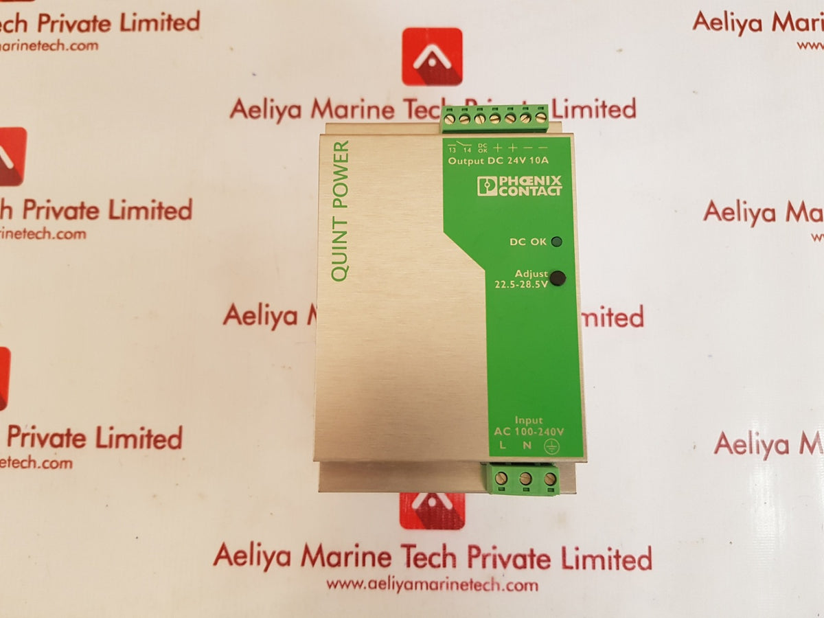Phoenix quint-ps-100-240ac/24dc/10 power supply – Aeliya Marine