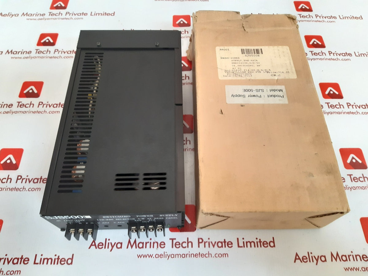 Sun jin electronic sjs500e switching power supply – Aeliya Marine